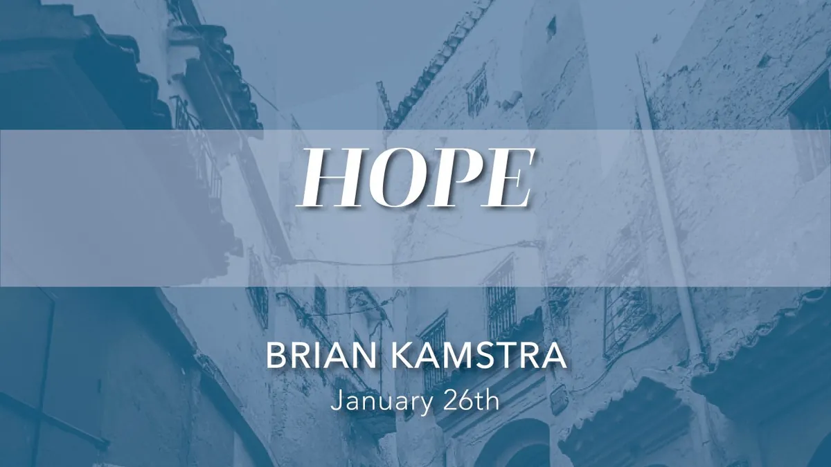 HOPE | Spirit of God Fellowship